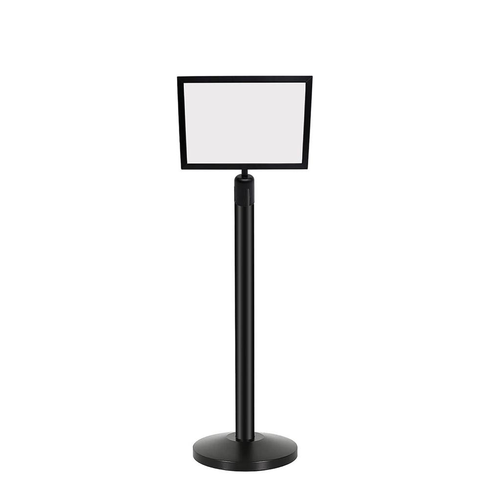 A4 BLACK HORIZONTAL DISPLAY STAND Fara Trading LLC Your Crowd